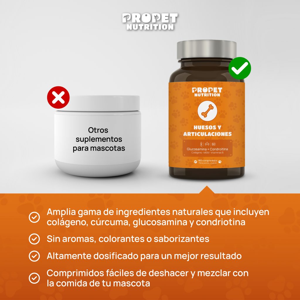 Condroprotector Perros Razas Grandes - PROPET NUTRITION